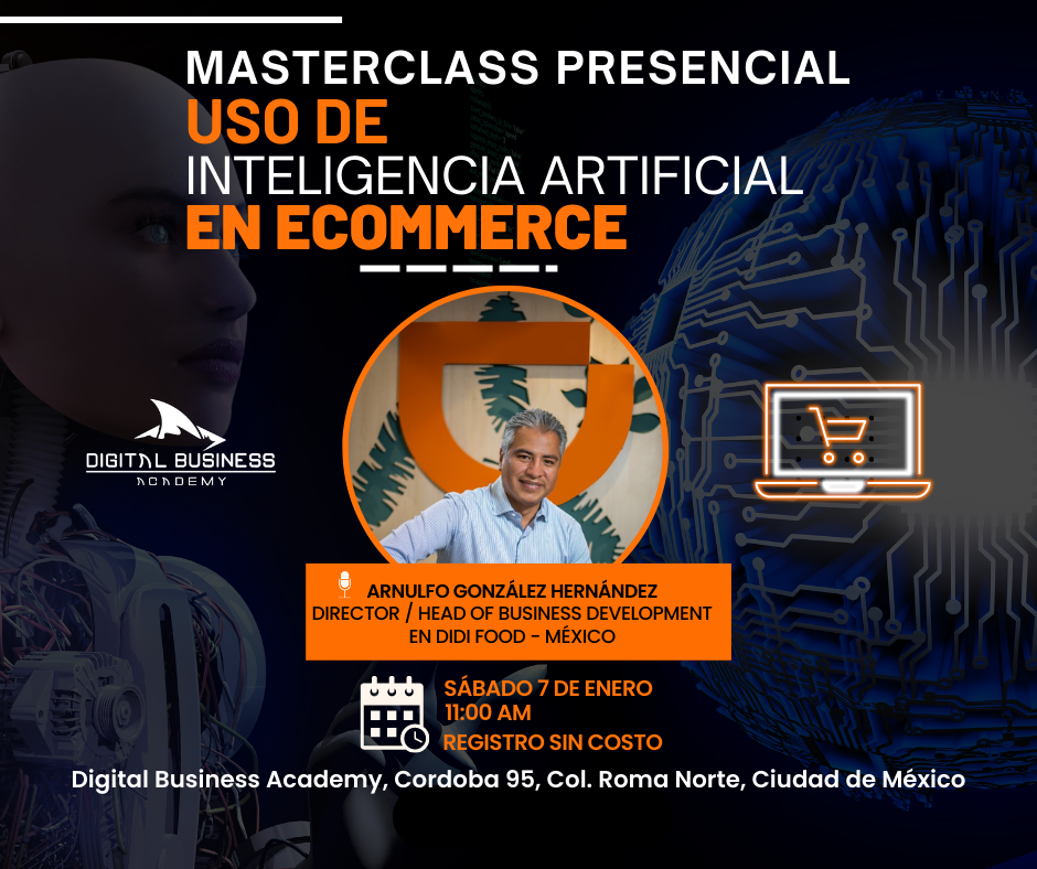 Masterclass: Uso de Inteligencia Artificial en eCommerce